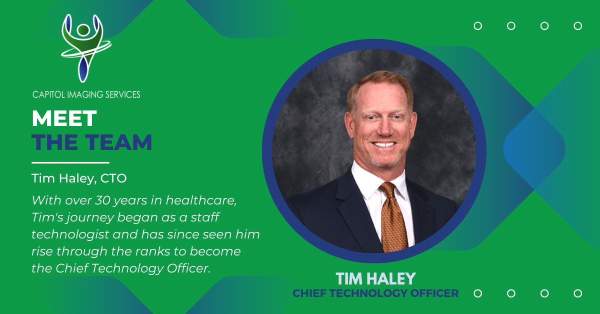 Tim Haley, CTO - Capitol Imaging Services